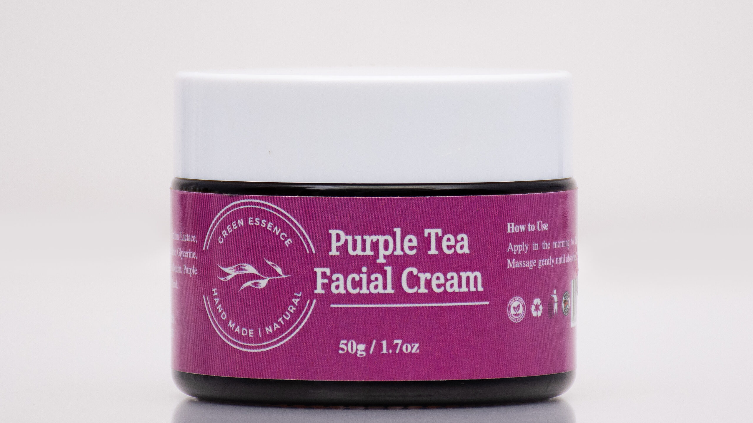 Anti-inflammatory & well aging Purple Tea Cream - Green Essence